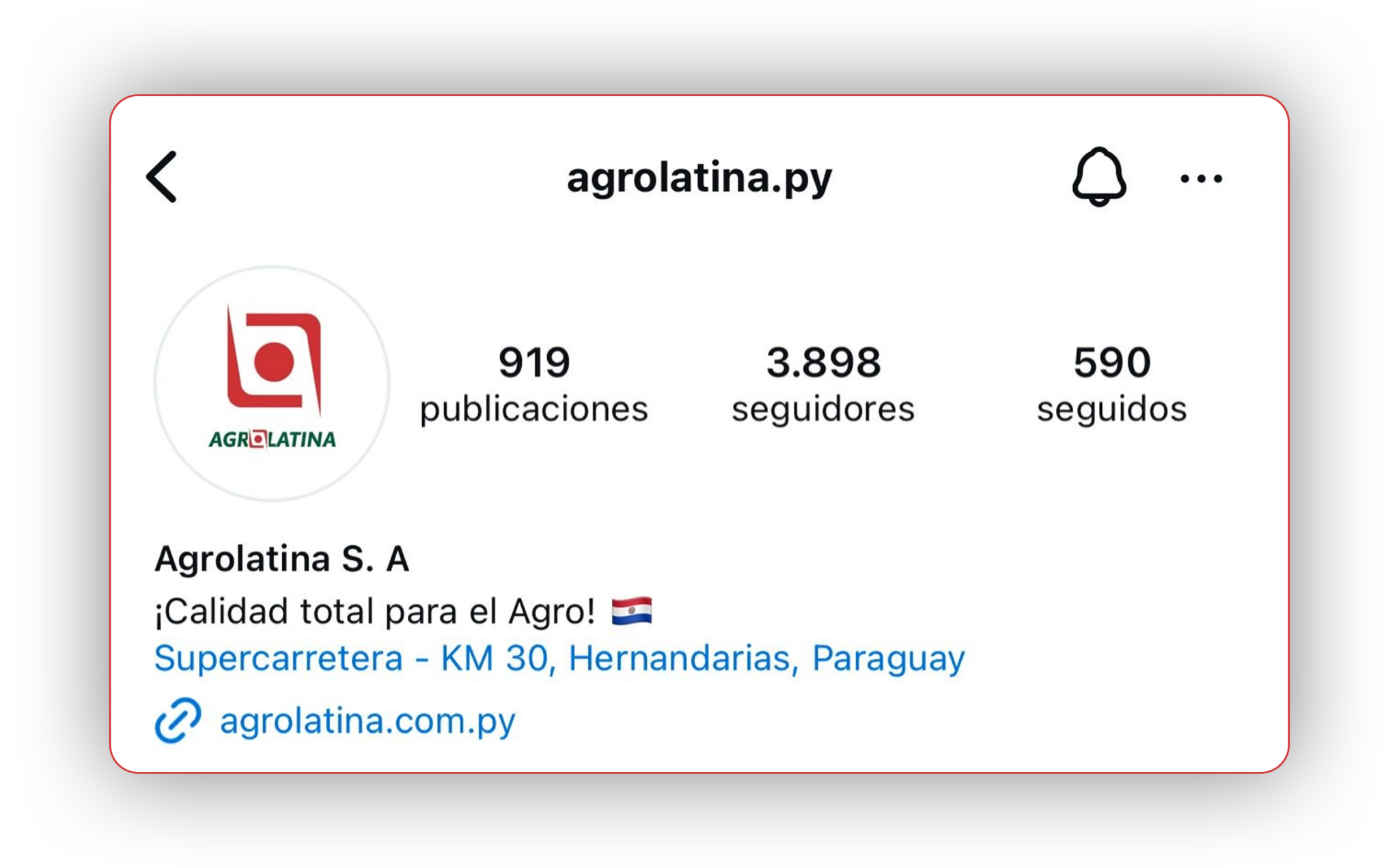 Agrolatina - ¡Calidad total para el Agro! 🇵🇾